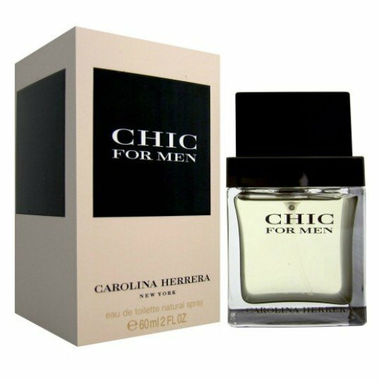 Туалетная вода Carolina Herrera мужская Chic For Men 60 мл