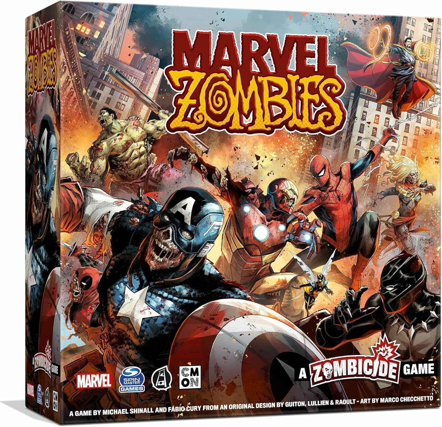 Настольная игра Marvel Zombies A Zombicide Game (Core Box)