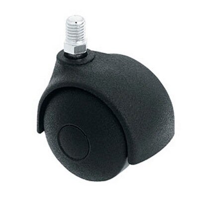 Колесо, Опора колесная, Подставка для трубы d- 25 мм, (Резьба М10)- 2 шт. в упаковке.