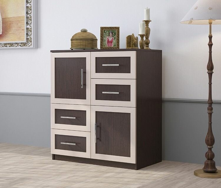 Комод Мебелинк 500-02 Венге Цаво для одежды 79.4*90*43