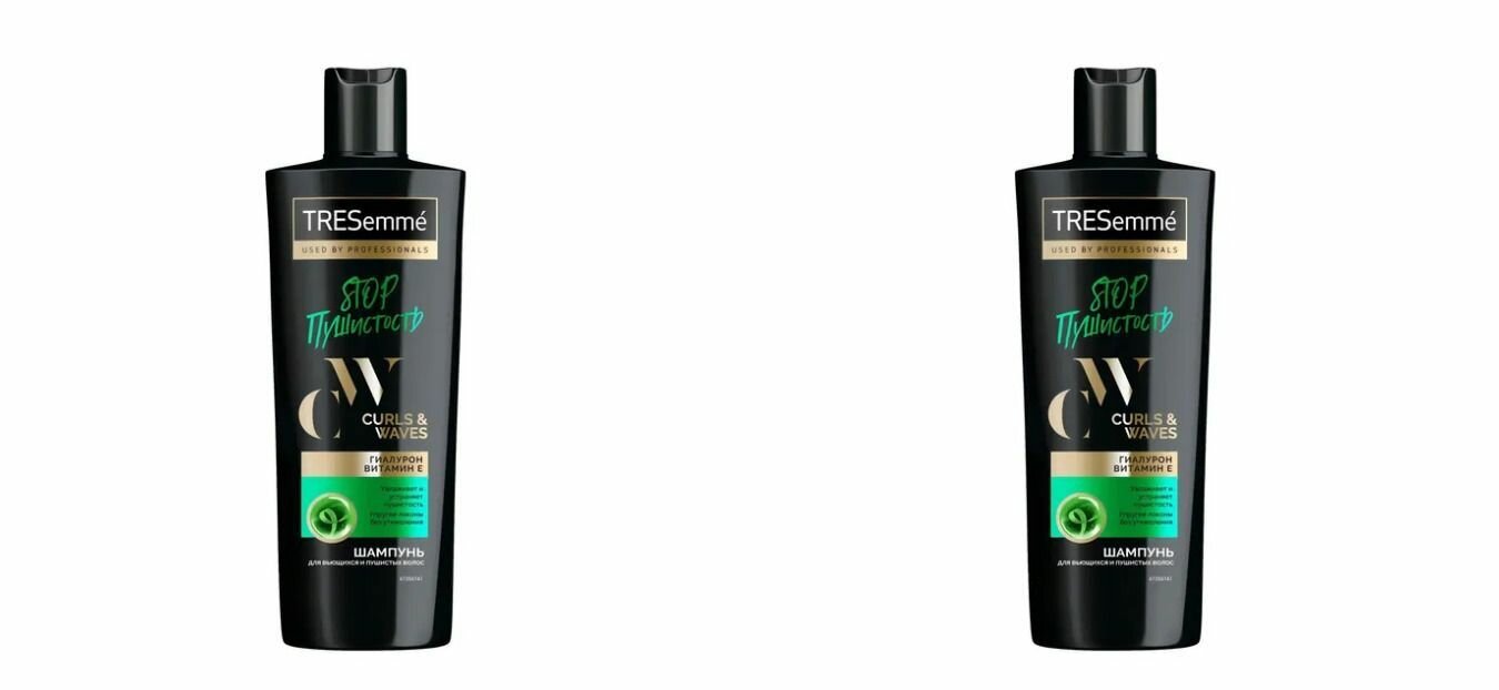 Тресемме Шампунь для волос Curls and Waves, 360 мл, 2 шт