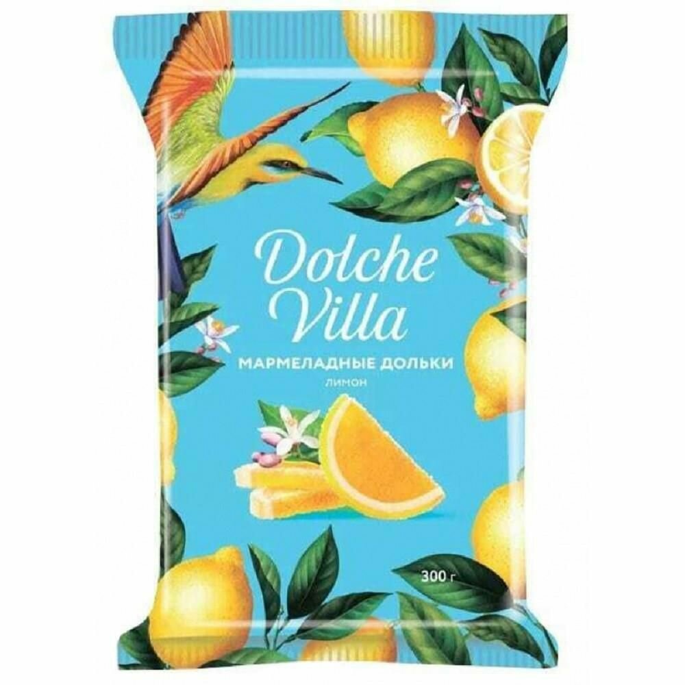 Азовская кондитерская фабрика Мармелад Дольки со вкусом лимона "Dolche Villa", 300 г