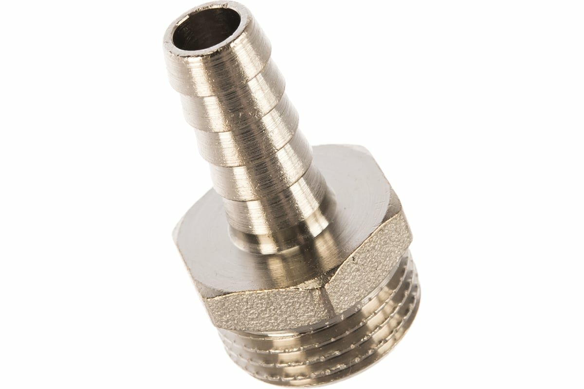 СТМ Штуцер под шланг с наружной резьбой 1/2 x 10 мм CRSM1210 для соединения трубопроводов