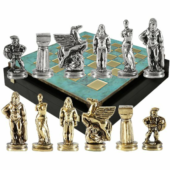 Шахматный набор Manopoulos Древняя Спарта (MP-S-16-28-TIR)