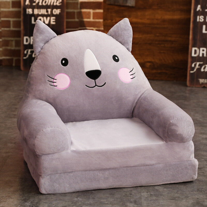 Детская мультяшная диванная подушка татами, плюшевая игрушка