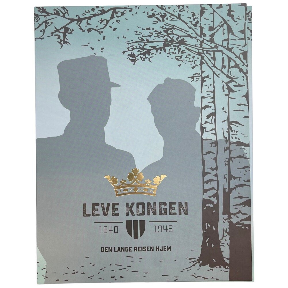 Норвегия, комплект медалей "Да здравствует король. Норвежское сопротивление" (Leve Kongen) 2018 г.