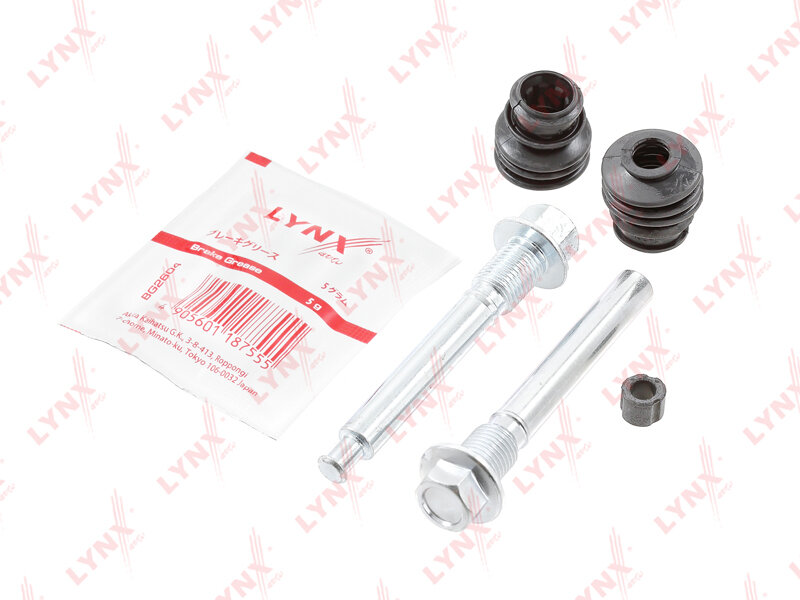 Комплект направляющих тормозного суппорта переднего (направляющая Ø 10 mm, суппорт Akebono) LYNXauto BC-2069. Для: Mitsubishi, Митсубиси, ASX 10> / L