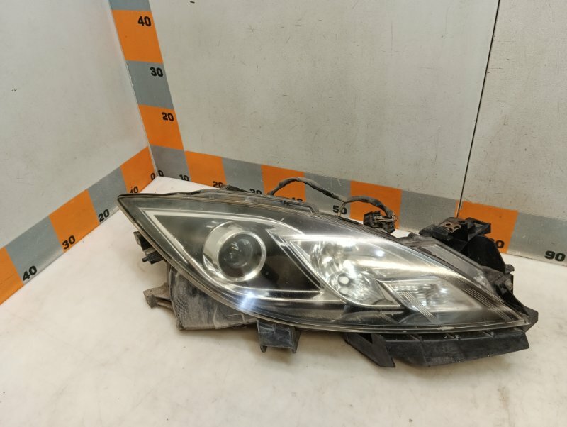 Б/У ксенон, оригинал, Мазда 6 GH Фара правая Mazda Mazda6 2008 GH 323613 MAZDA арт. GS1F510K0G