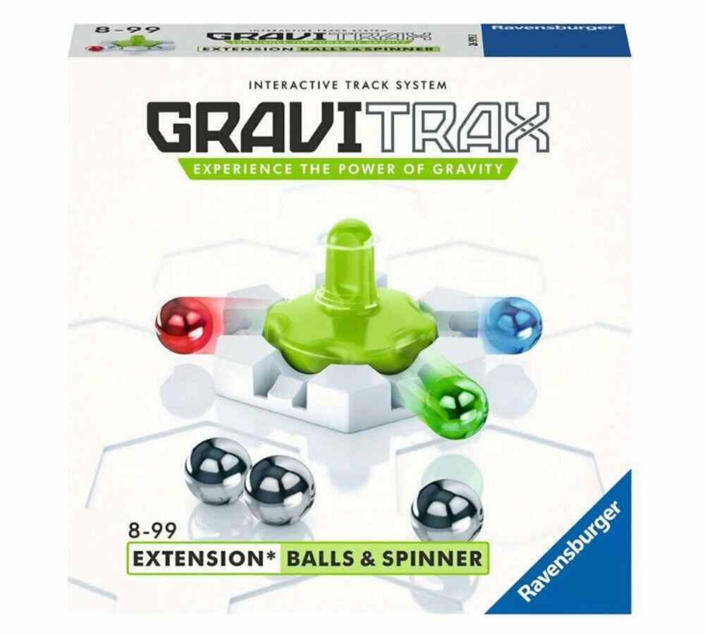 Набор гравитационных игрушек Ravensburger GraviTrax Balls & Spinner Взрослые и Дети 26979