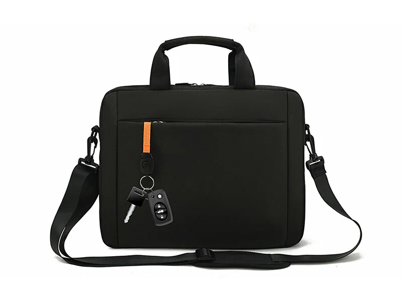 Сумка Lamark L224 для ноутбука 14" (полиэстер, цвет - черный, 37 x 28 x 4.5 см, 420 г) L224 Black