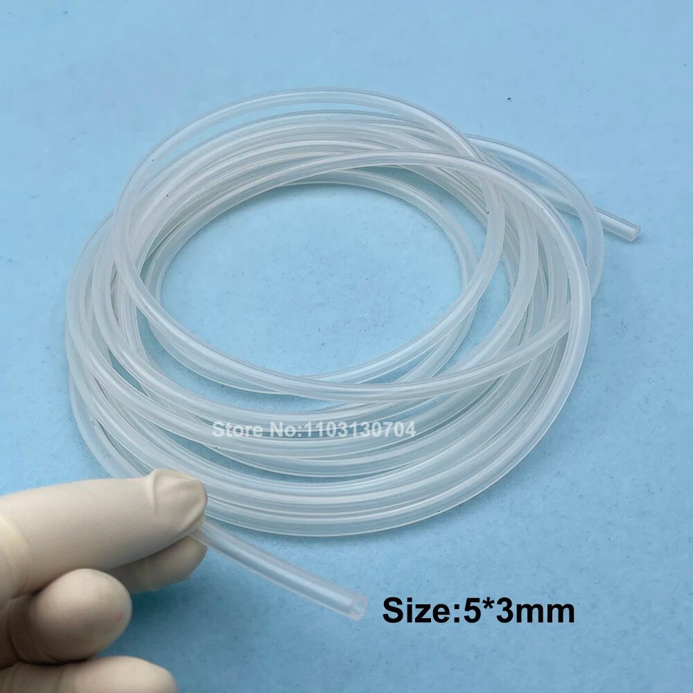 Силиконовый шланг для чернил HWYKJM 5 м 4*2 мм 5*3 мм 6*4 мм 5X3mm