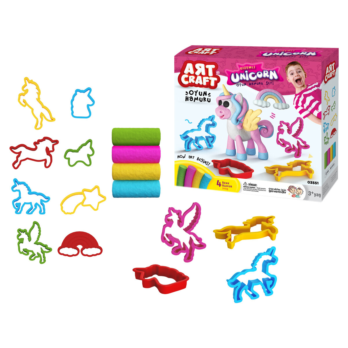 Тесто-пластилин AЯT CRAFT