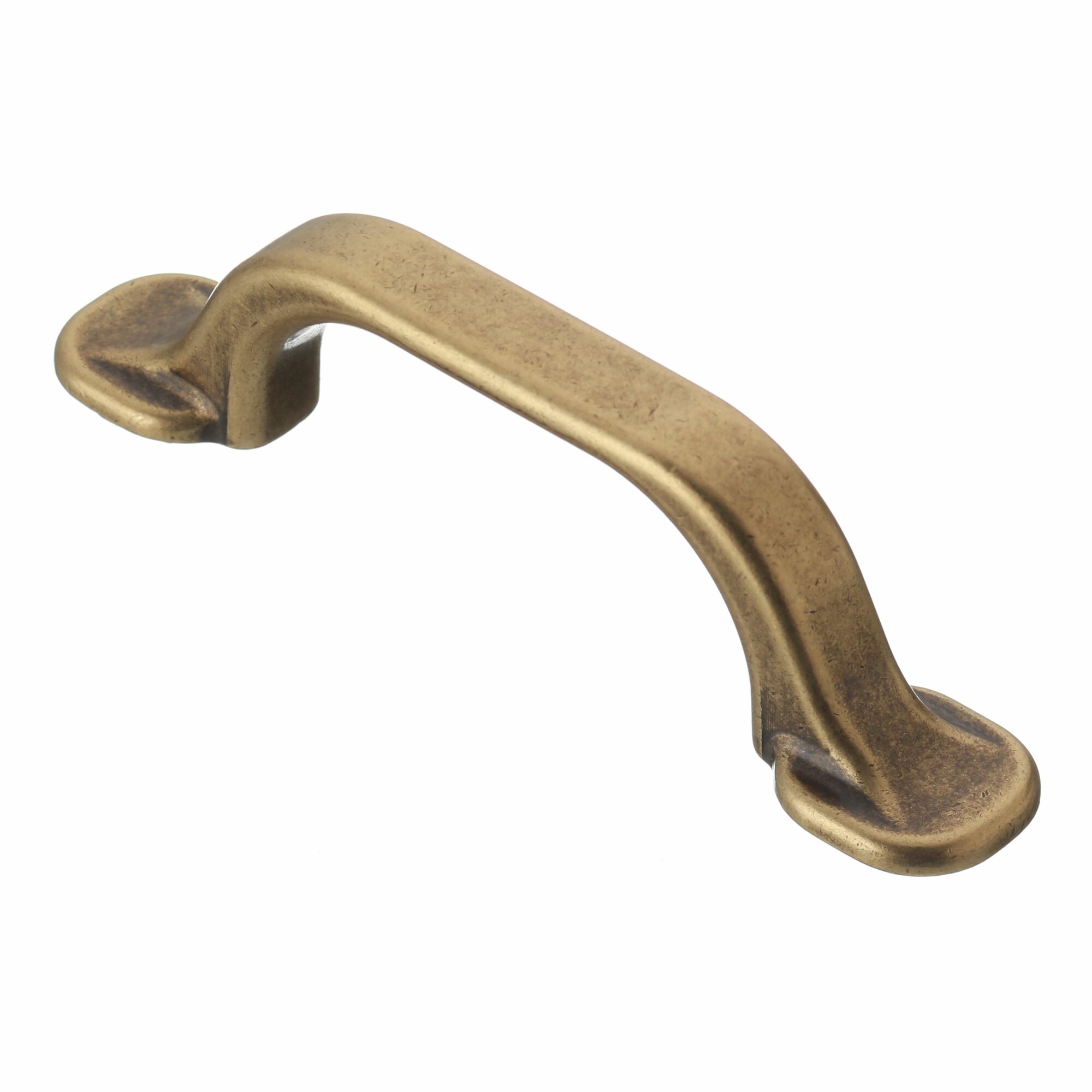 Ручка мебельная скоба GIUSTI LINEA DECOR WMN139.064.00D1 античная латунь