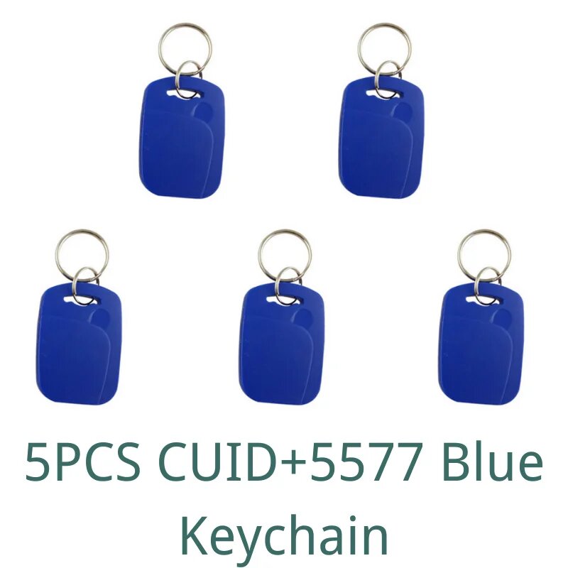 RFID метка Anruhoo CUID+5577 Key 5PCS Blue
