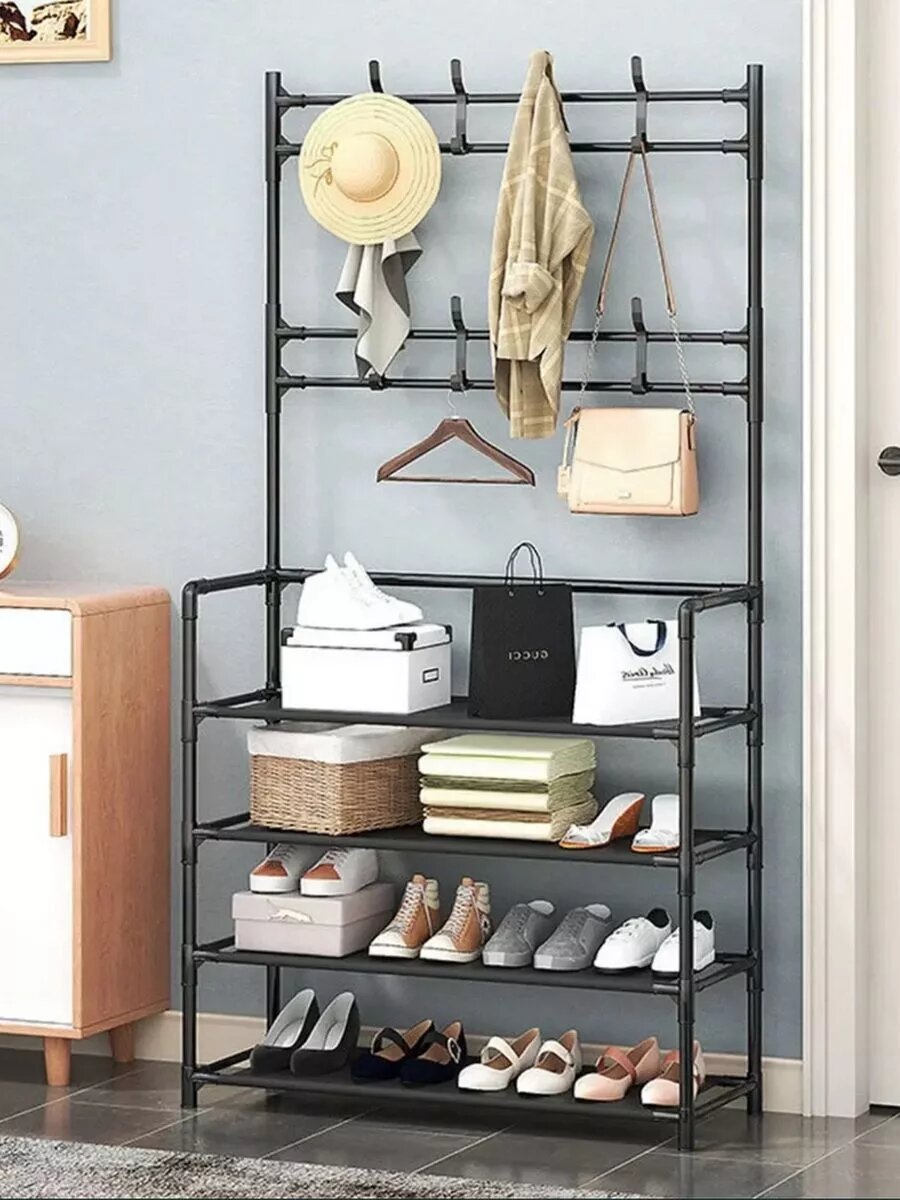 Стеллаж с крючками