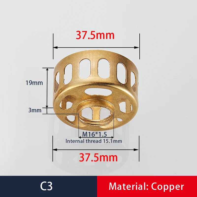 Медный слив для душа Gnimauhz C3