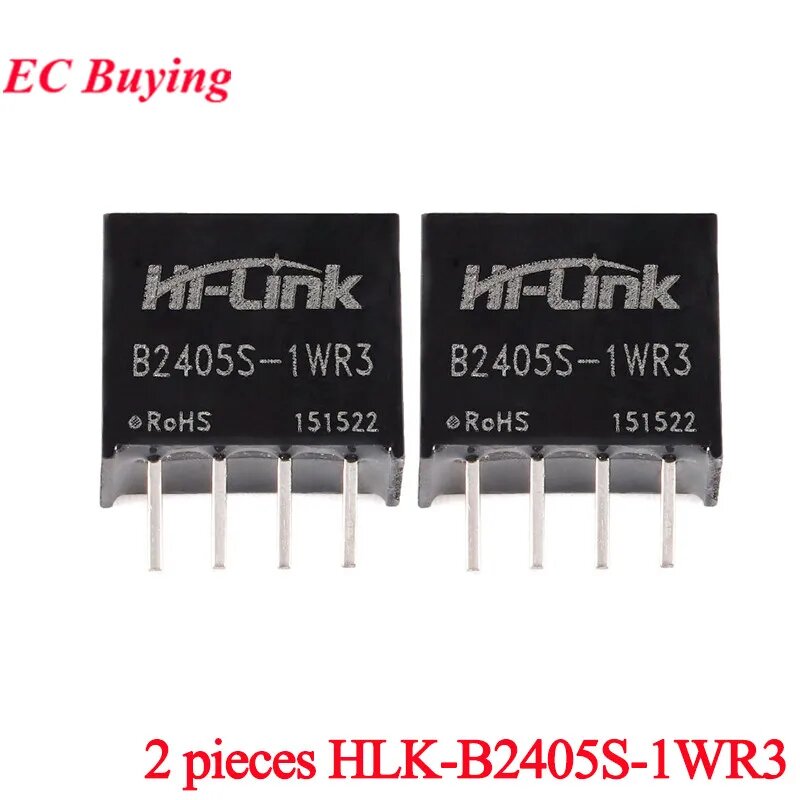 Hi-Link DC-DC изолированный модуль питания 1Вт 24В в 5В/12В/24В