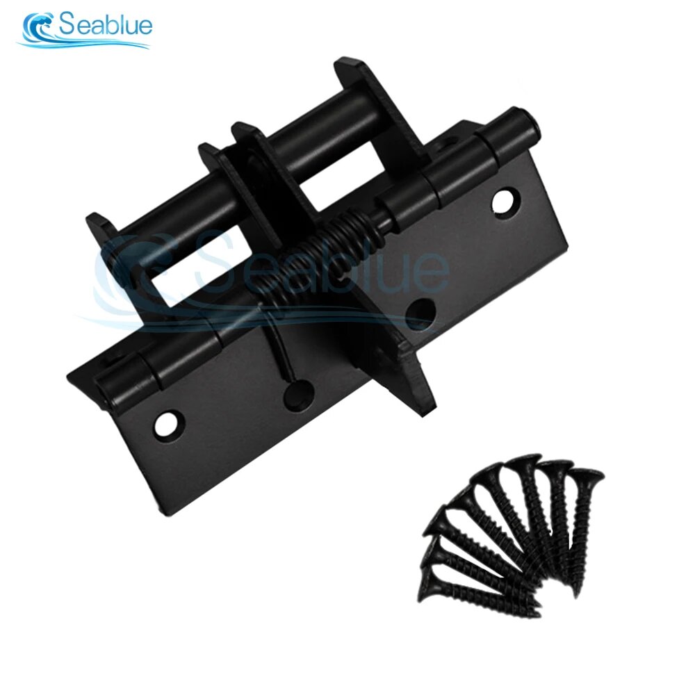 Автоматический дверной доводчик 90 градусов black
