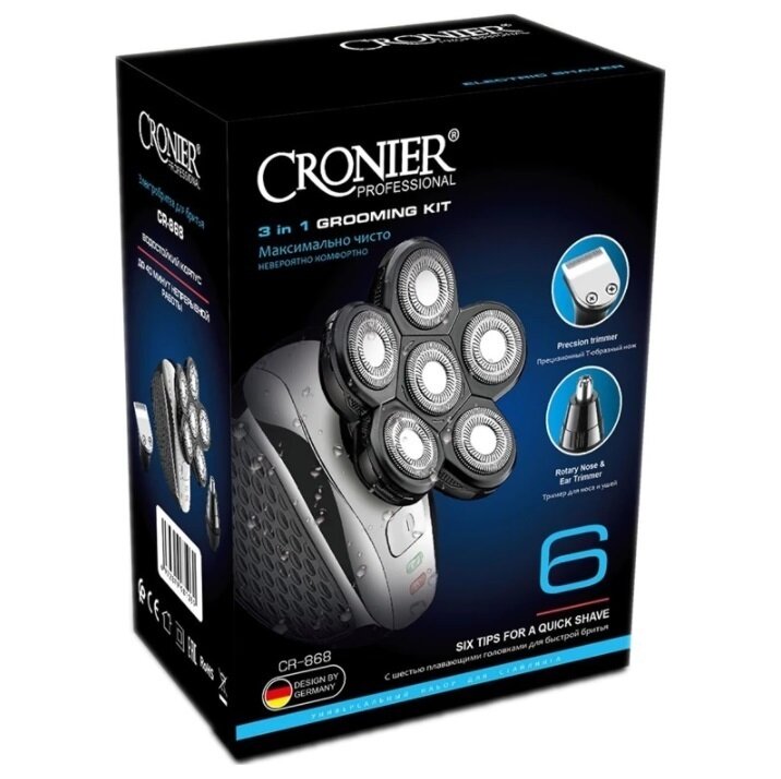 Электробритва Cronier CR-868 — фото 1