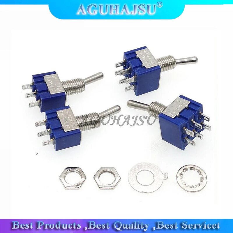 Переключатели Si Tai&SH MTS-102 MTS-103 MTS-202 MTS-203 6А MTS-202