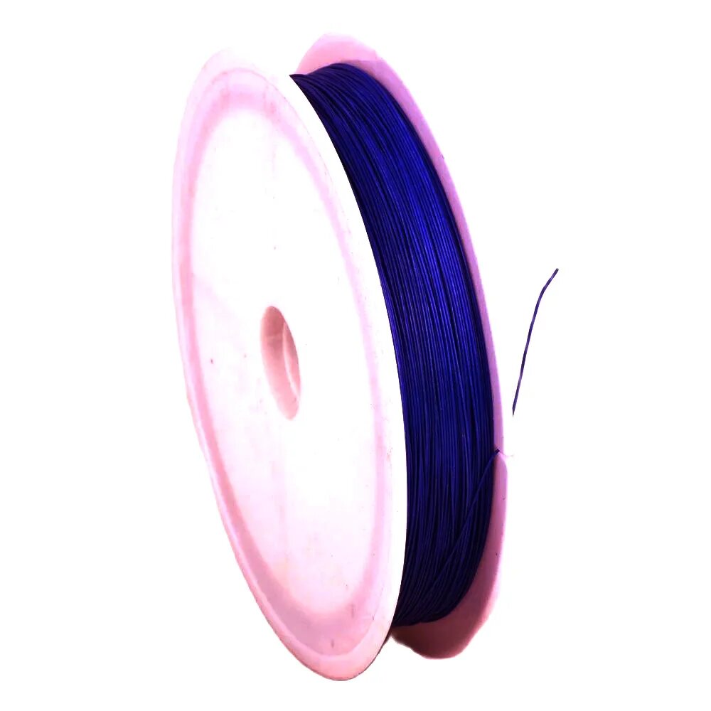 Фиолетовая тигровая проволока OlingArt 60м, GS001