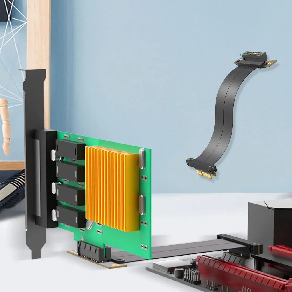 PCI-E 4.0 Удлинитель для Видеокарт — фото 1