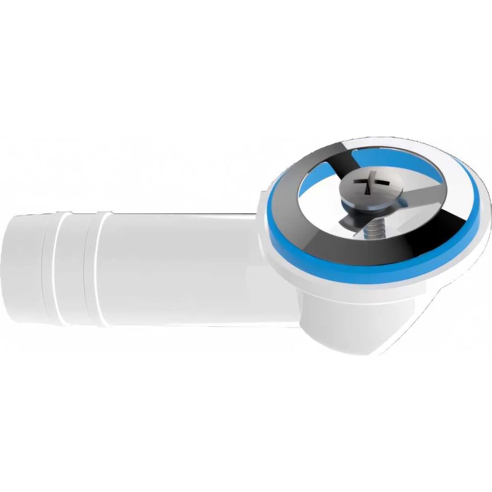 Перелив для сифона AV Engineering круглый AVE129728, предназначен без сливного механизма, белый, для умывальника