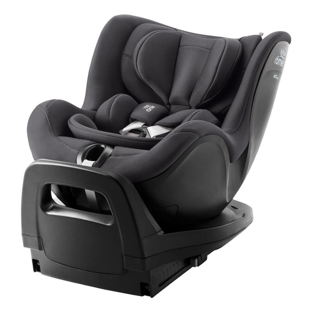 Britax Roemer Dualfix PRO, автокресло с рождения до 3-4 лет гр.0-1 (0-18 кг), цвет Deep Grey CLASSIC