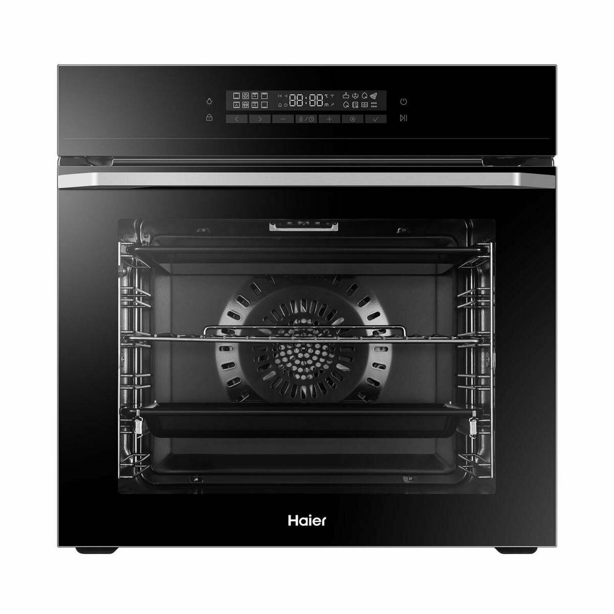 Встраиваемые духовые шкафы Haier Духовой шкаф Haier HOQ-P16AN5GB Чёрный