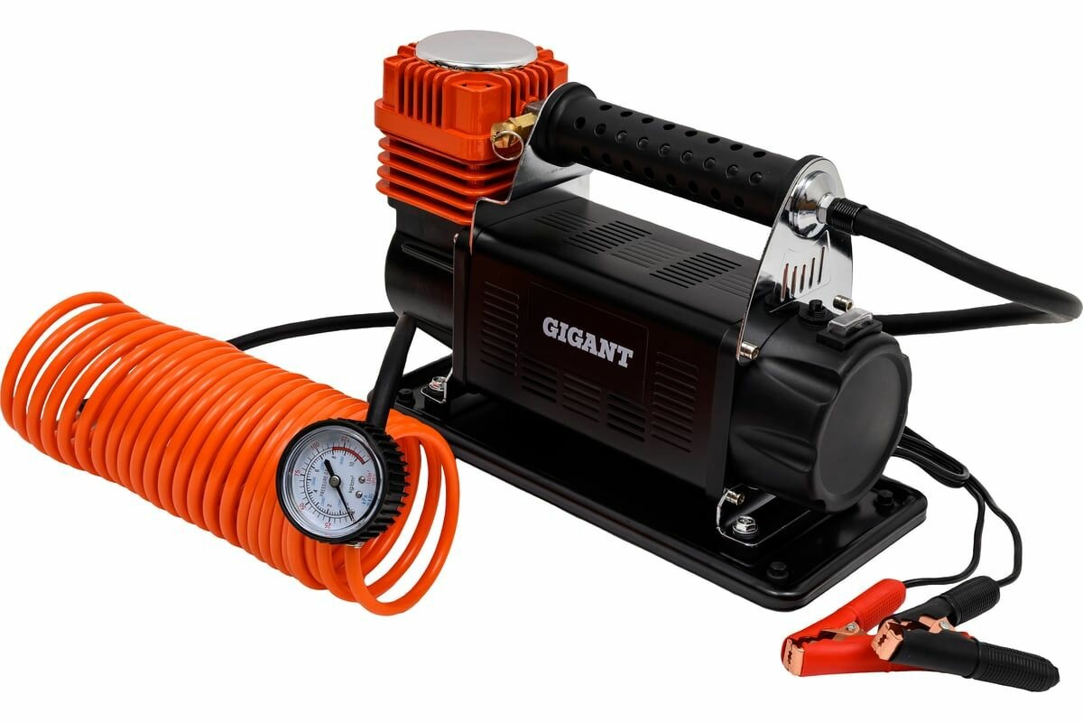 Автомобильный металлический компрессор Gigant 12V, 165 л/мин GCA-165