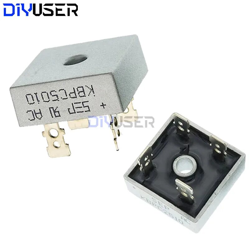 DIYUSER KBPC5010 диодный мост 50A 1000В