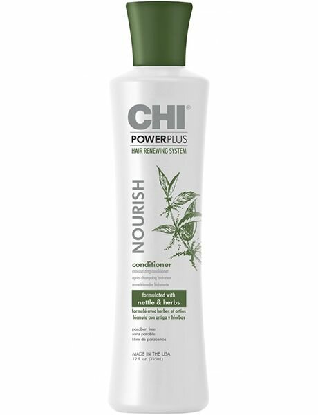 CHI Power Plus Nourish Conditioner - Питательный кондиционер против сухости и стянутости кожи головы 355 мл