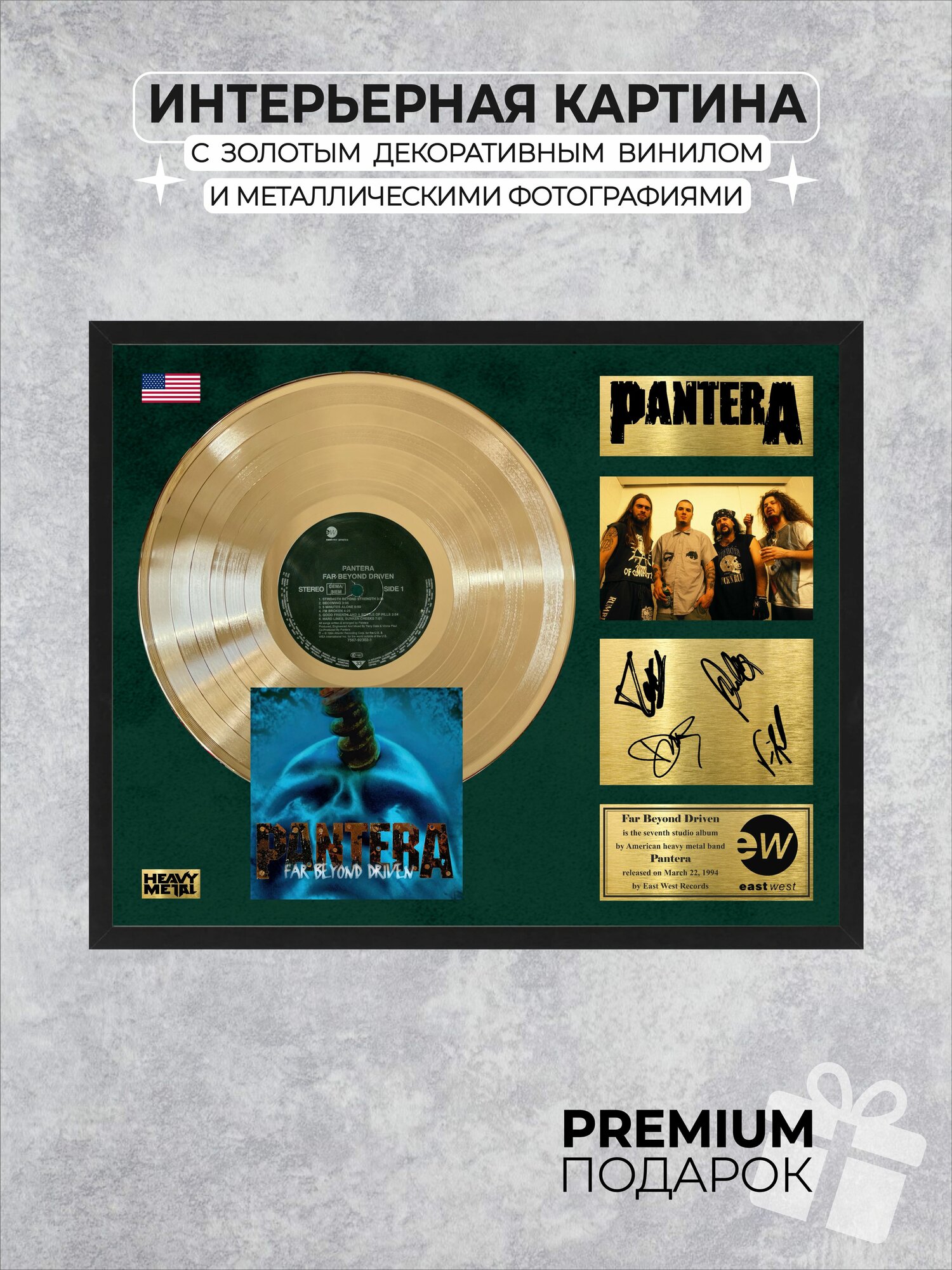 Интерьерная картина Pantera Far Beyond Driven