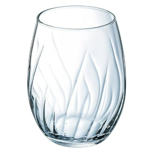 CRISTAL D'ARQUES Swirly набор из 4 высоких бокалов 360 мл из прозрачного стекла 4шт