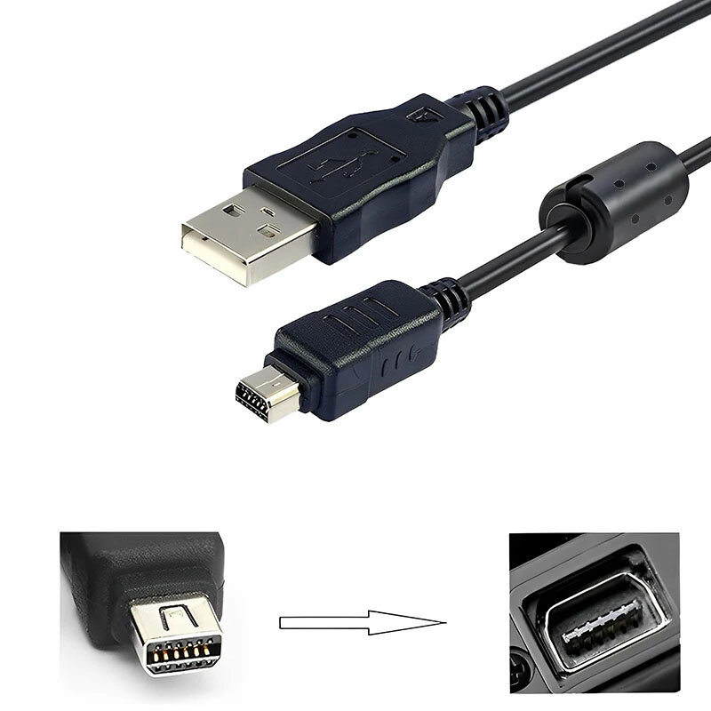 Для камеры Olympus USB-кабель передачи данных CB-USB6 12-контактный кабель E-PL3 E450 E400 SZ-14 U1070 SZ-31MR OM-D E-M5 TG-1 Tough3000 кабель камеры