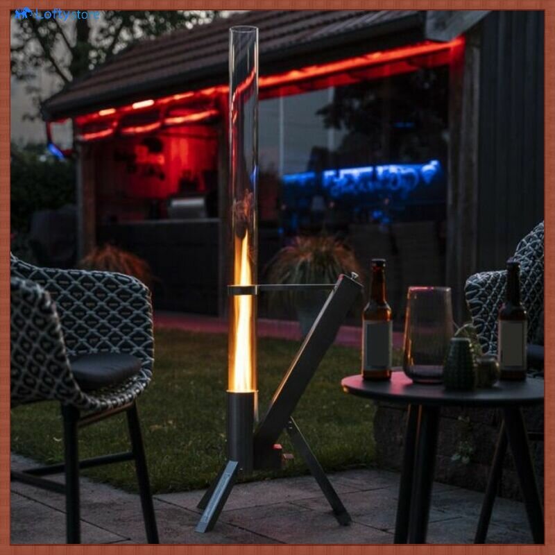 Камин, Напольная установка