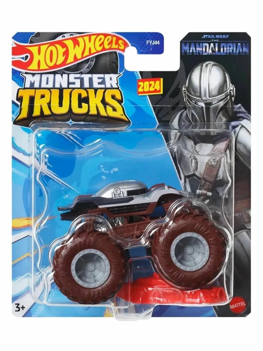 Машинка Hot Wheels "Monster Trucks", инерционная, масштаб 1:64