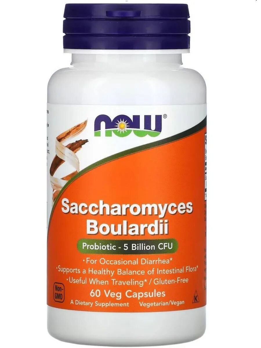 Saccharomyces Boulardii, Сахаромицеты Буларди 60 капсул