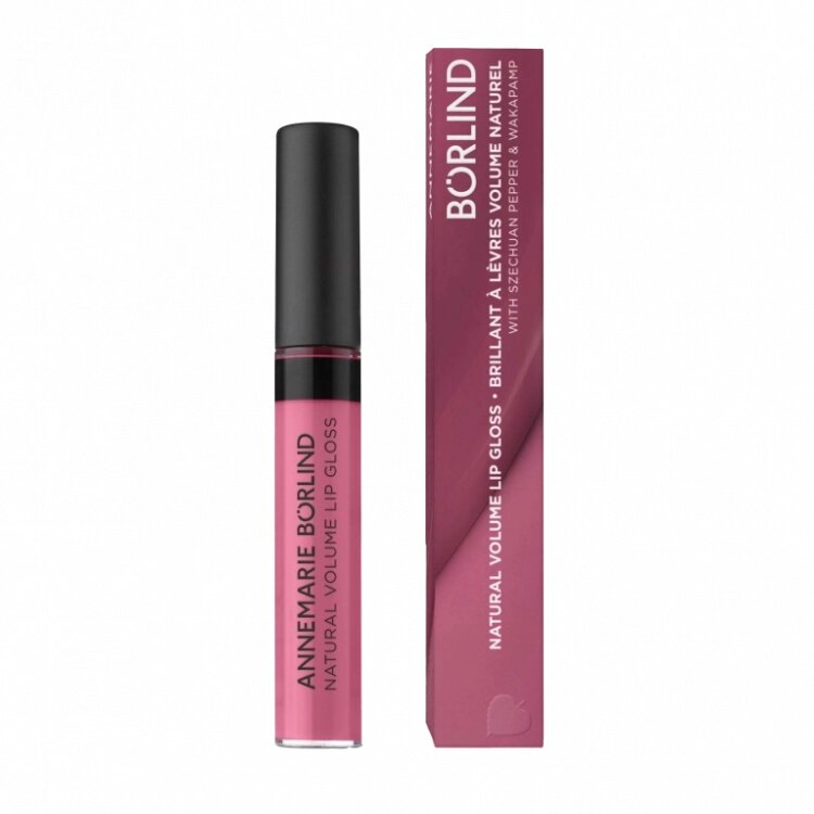 ANNEMARIE BORLIND Блеск для губ Обволакивающая ягодка NATURAL VOLUME LIP GLOSS SNUGGLE BERRY 9 мл