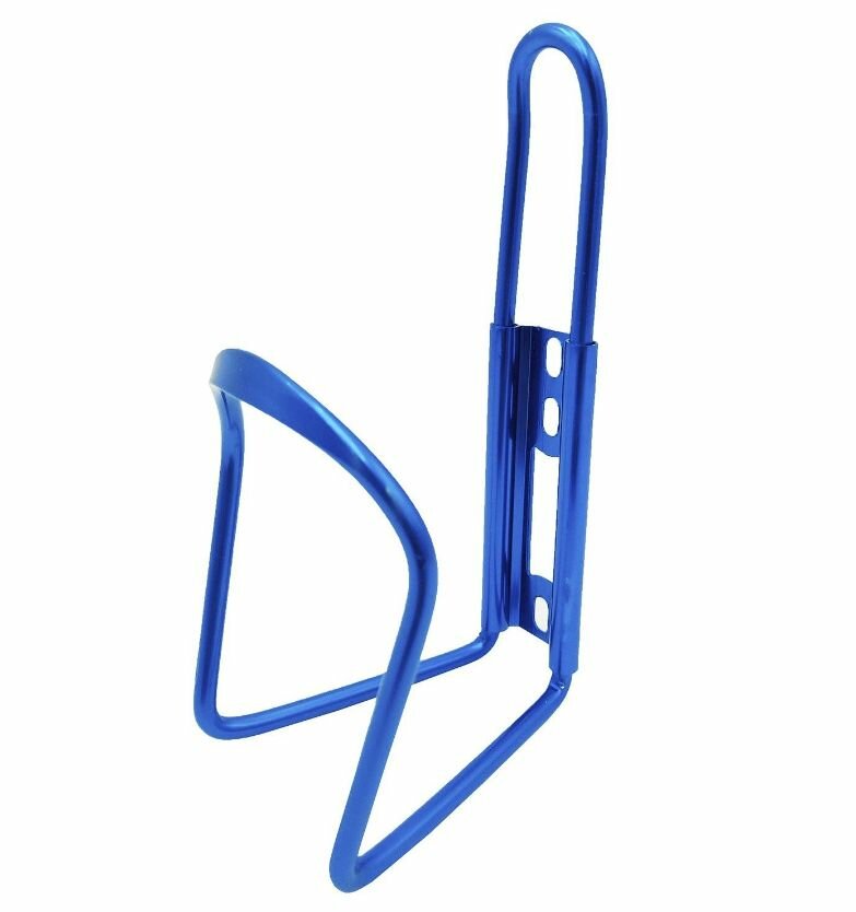 Держатель велосипедный для бутылки, алюминиевый, синий