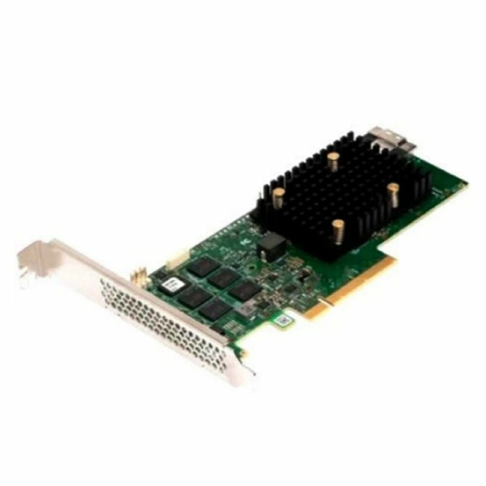 Broadcom Сетевое оборудование 05 - 50077 - 03 Контроллер SAS LSI 9500 - 8i SGL 05 - 50077 - 03 PCIe v4 x8 LP, Tri - Mode SAS SATA NVMe 12G HBA, 8port 1 int SFF8654 , 3808 IOC, RTL