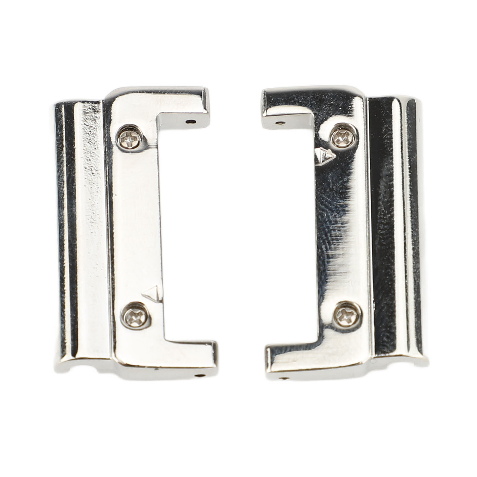 1 пара металлических адаптеров для часовых ремешков Quick Fit, сменный коннектор для часов, серебристый, 26-22 мм