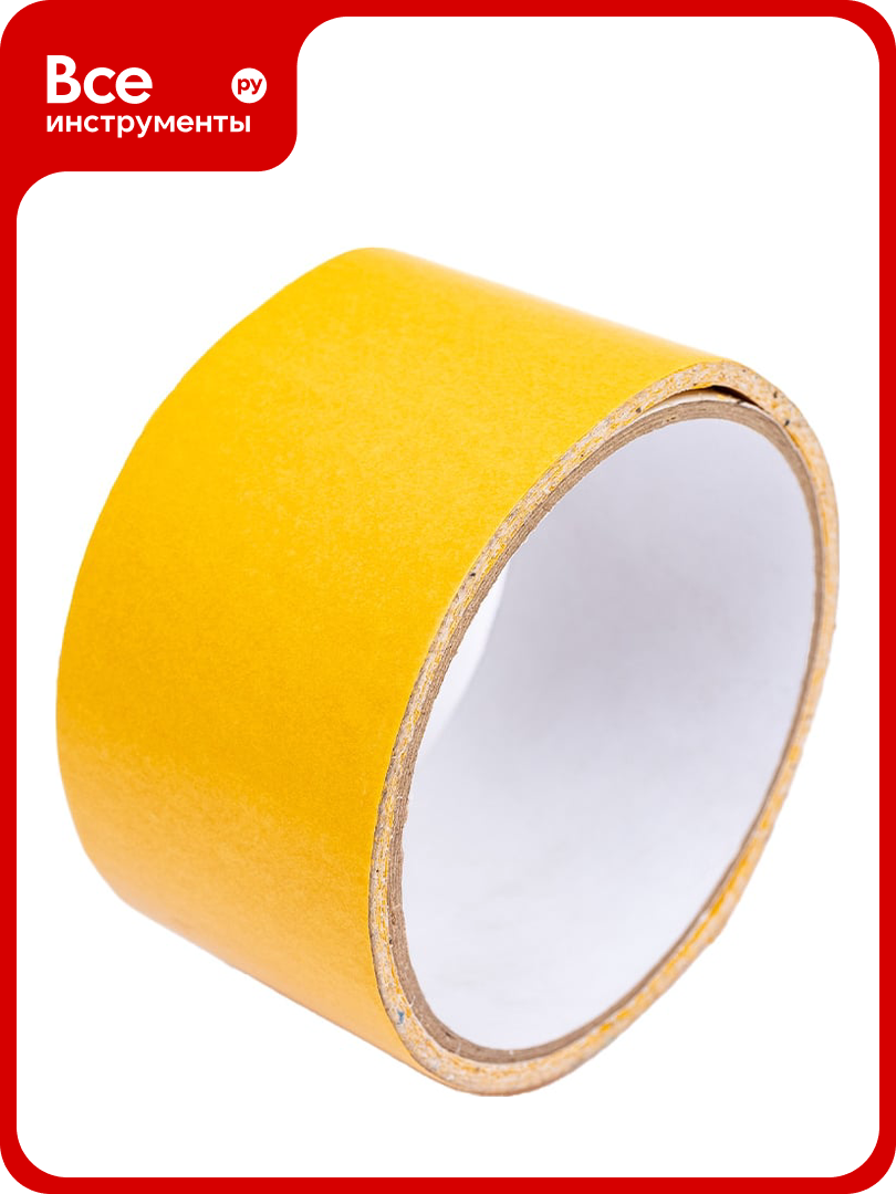 Двусторонний, GAVIAL, скотч GAVIAL тканевый 50мм, 5м 211, обеспечивает долговечность и