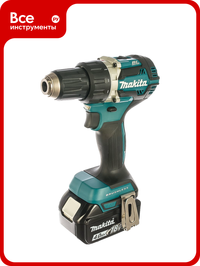 Аккумуляторная дрель-шуруповерт Makita DDF484RME