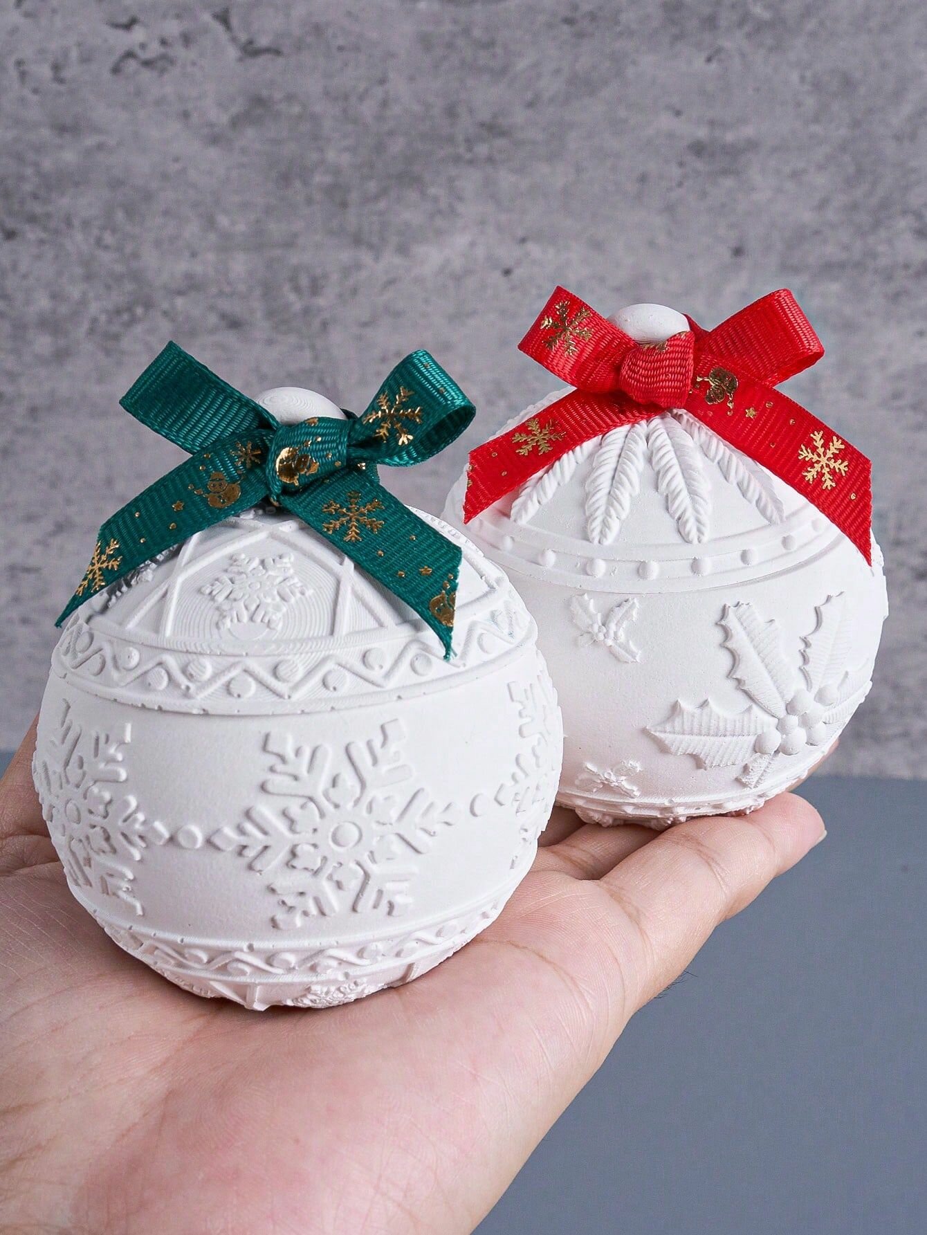 3D-форма Снежинки/ягоды для смолы и гипса, подарок для творчества ручная работа