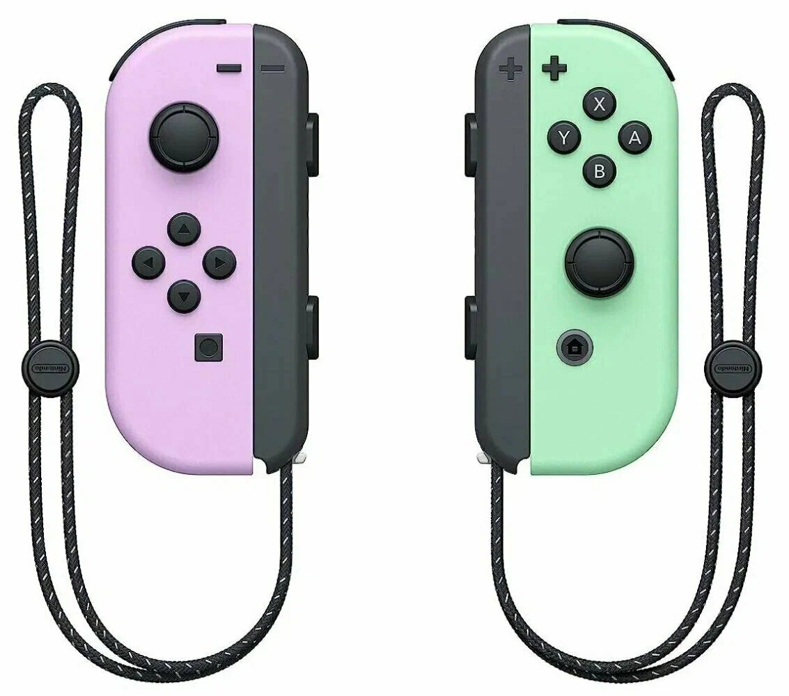 Геймпад Nintendo Switch Joy-Con controllers Duo original (фиолетовый/зеленее)