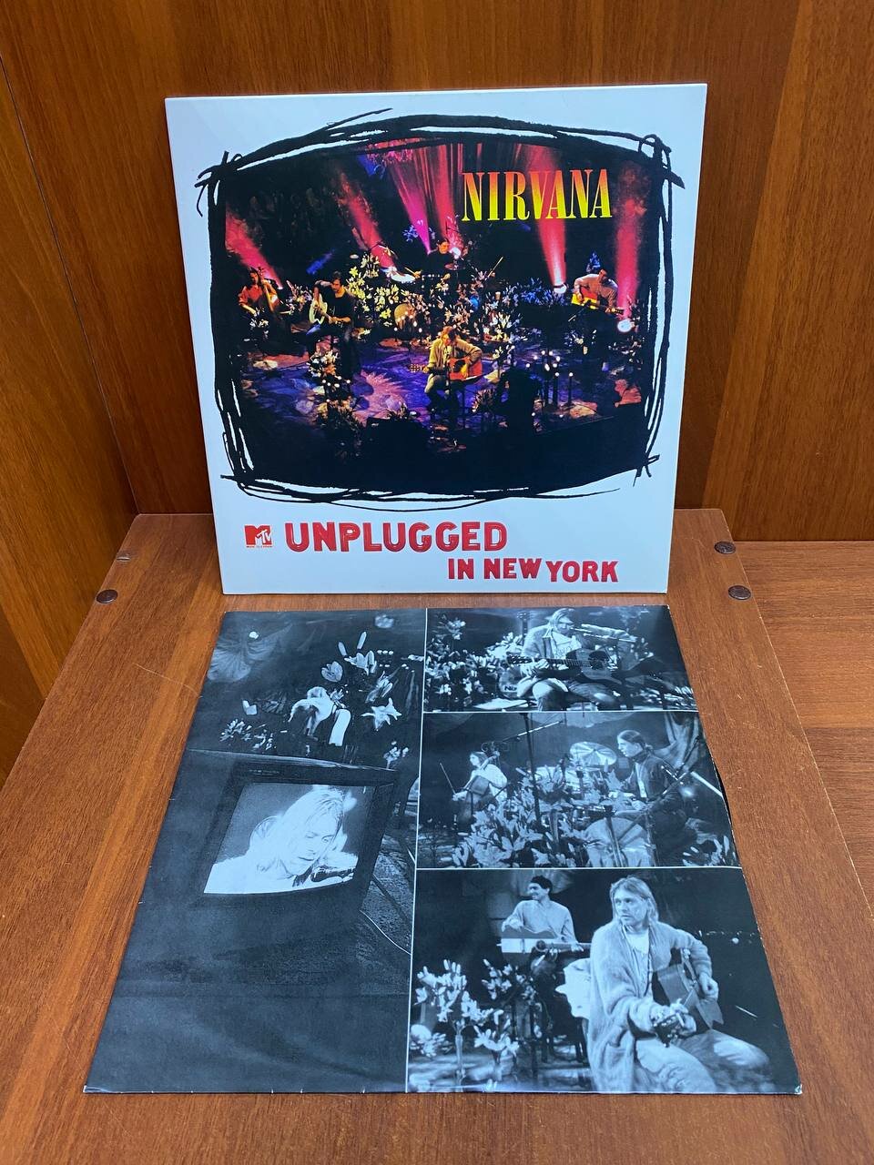 Виниловая пластинка Nirvana - MTV Unplugged In New York 1994 год EU Europe Редкая! NM