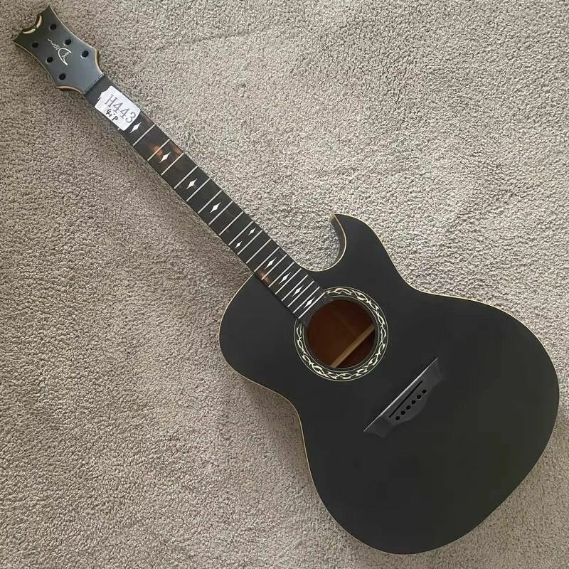 Ручная работа, эксклюзивная модель: 41-дюймовая акустическая гитара с цельной декой из палисандра (единственный экземпляр в наличии)