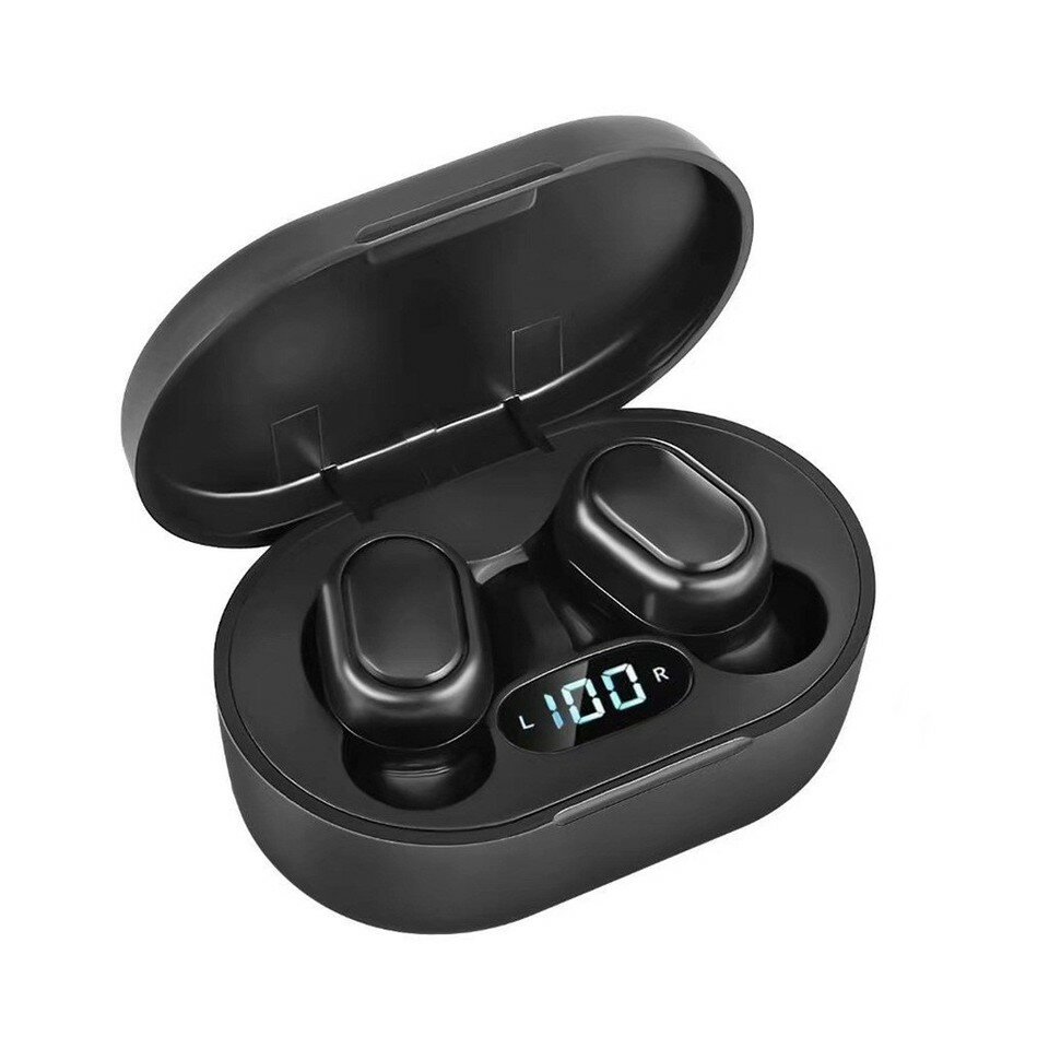 Беспроводные внутриканальные наушники Bluetooth TWS Mini, совместимые с iPhone и Android, с шумоподавлением, с защитой от пота, портативная конструкция