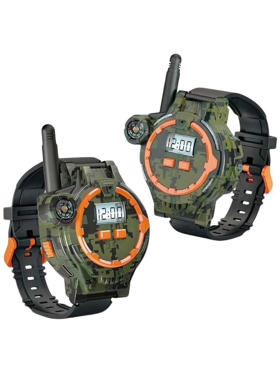 Набор раций "Шпионы" детские рации в виде часов walkie talkie